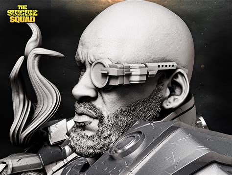 Deadshot Bust 3d Model Ready To Print Stl