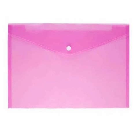Polypropylene Pp Button File Folder A4 At ₹ 8 Piece In Port Blair Id