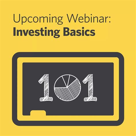 Dont Forget To Register For This Months Foundations Of Investing