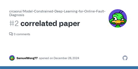 Correlated Paper · Issue 2 · Crcaoruimodel Constrained Deep Learning