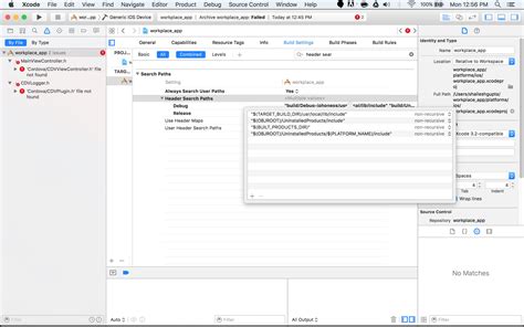 Ios Ionic App Archive Failing In Xcode 72 Due To ‘cordova