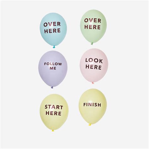 Balloons 6 Pcs £1 Flying Tiger Copenhagen