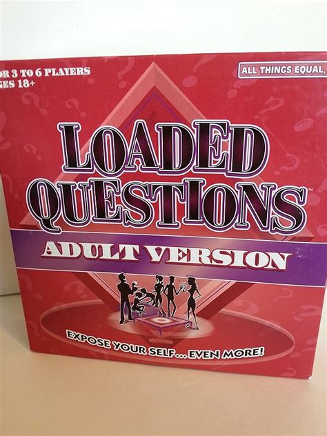 Amazon Com Adult Loaded Questions Toys Games