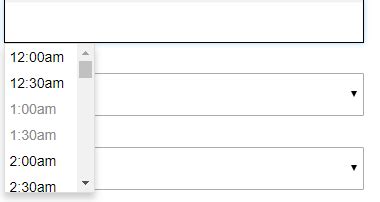 Javascript Hide Disabled Time Range In Jquery Timepicker Stack Overflow