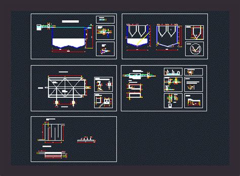 Imhoff Tank Dwg Detail For Autocad • Designs Cad