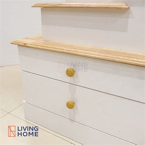 Livinghome Furniture โต๊ะหมู่บูชา รุ่น นิพพาน แบบนั่งกราบ ขนาด 120 Cm