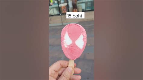 Spider Man Ice Cream 711 Thailand Youtube