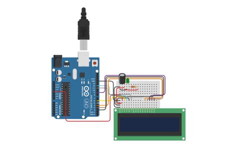 Circuit Design Lcd Without A Potentiometer Tinkercad
