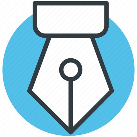 Ink Pen Nib Pen Pen Nib Writing Icon Download On Iconfinder