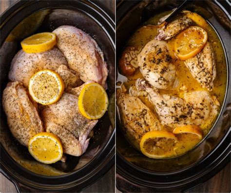 Crock Pot Creamy Lemon Chicken