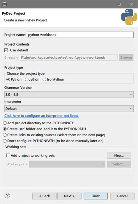 Eclipse PyDev 插件离线安装和配置 範宗雲