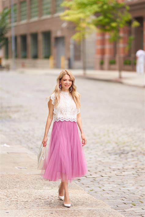 Two Tulle Skirt Looks From Chicwish About The Outfits