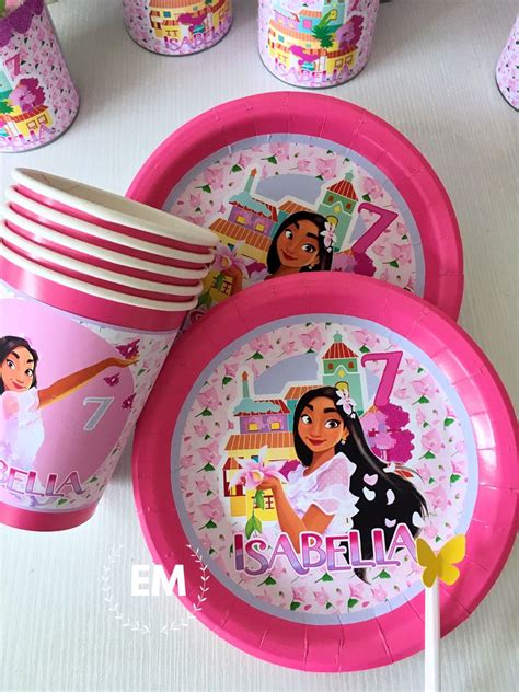 Kit Platos vasos y cucharas Manualidades Decoraciones de cumpleaños