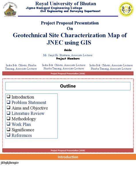 Proposal Ppt Gis Based Project Pptx Geographic Information System
