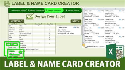 Download Your Free Excel Label Creator Part 1 Here Excel For Freelancers
