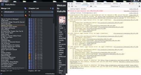 Team X Manga Not Working · Issue 2916 · Manga Downloadhakuneko · Github