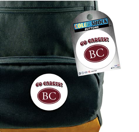 Go Cadets Button Bc Cadet Shop