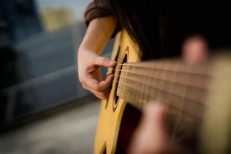 Ảnh Guitar Hình Nền Guitar Mang Phong Cách Cổ Điển