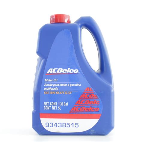 Aceite De Motor Sae 20w 50 Api Sl 5l