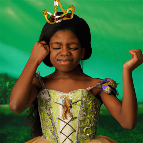 Beautiful 4k Dark Brown Skinned Girl Dressed As A Disney Princess
