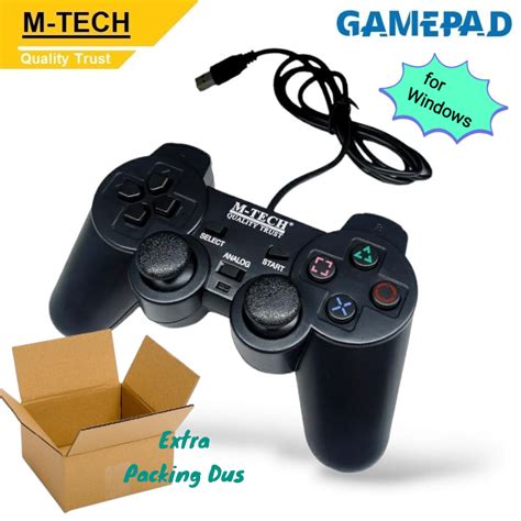 Jual Gamepad Usb Single Getar M Tech Stick Pc Shopee Indonesia