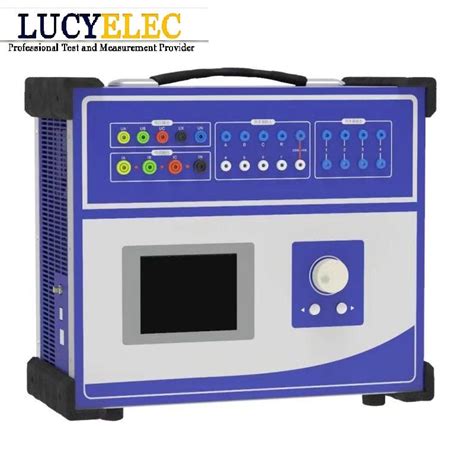 Secondary Current Injection Test Set Three Phase Relay Protection Tester Relay Protection