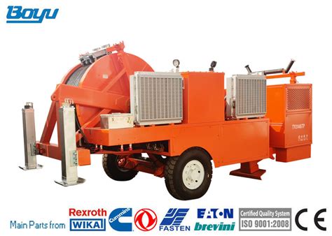 Hydraulic Cable Stringing Overhead Line Stringing Equipment Puller Tensioner