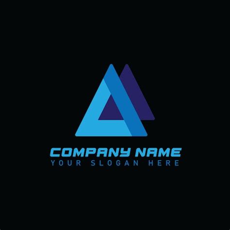 Logotipo Abstracto Simple Y Moderno Vector Premium