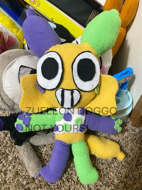 Looey Plush Irl Dandys World Plush Handmade By Me Diy Plush Dolls Character Design