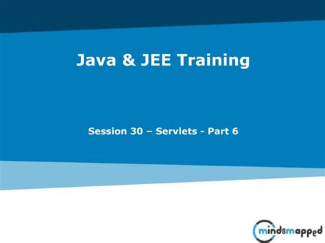 Session 30 Servlets Part 6 Ppt
