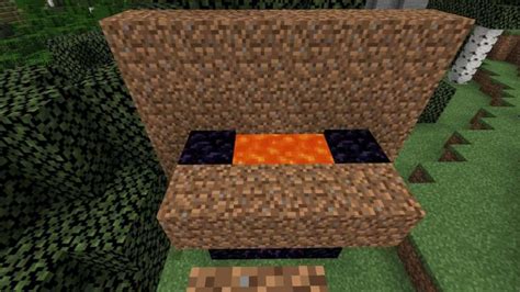 How To Make A Nether Portal With Lava And Water In Minecraft Pro Game