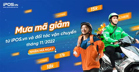 “mưa Mã Giảm” 18k 15k Từ Iposvn Và đối Tác Vận Chuyển Trong Tháng
