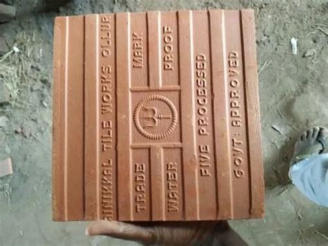 Plain Red Pressed Clay Tiles At Rs 1275piece In Madurai Id 23361113433