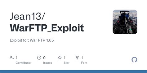 GitHub Jean WarFTP Exploit Exploit For War FTP