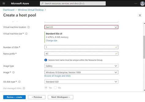 如何在 Microsoft Azure 中创建 Windows 虚拟桌面