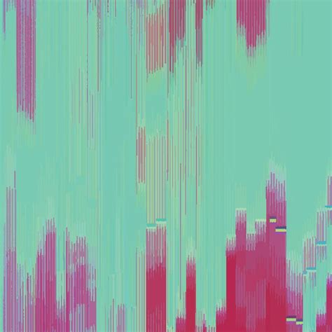 Big Data Abstract Pixels Blue Glitch Noise Effect Computer Memory