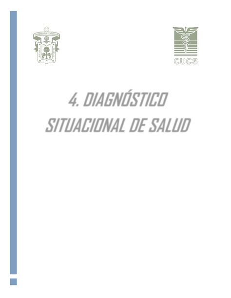 4 Diagnóstico Situacional De Salud Universidaddeguadalajara Centro