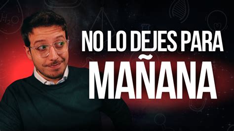Cómo VENCER la PROCRASTINACIÓN según la CIENCIA YouTube