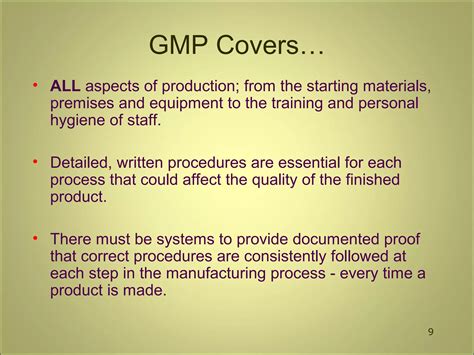 Gmp C Gmp Presentation PPT