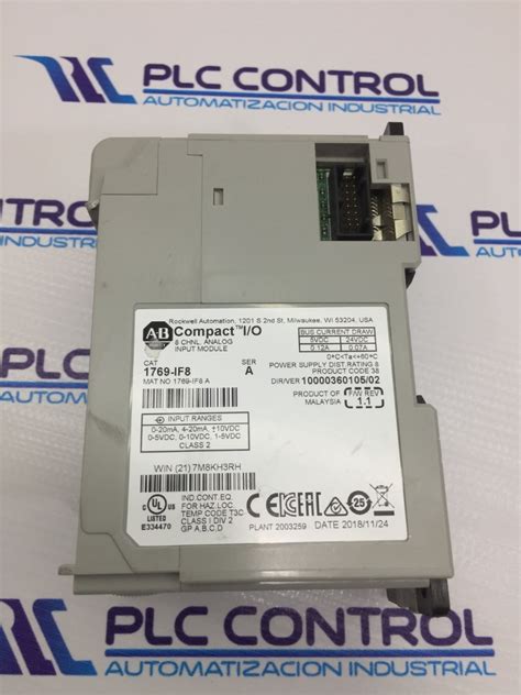 Allen bradley if Módulo De Entrada Analógica Mercado Libre