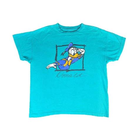 Donald Duck Vintage T Shirt Disney Designs Womens Siz… Gem