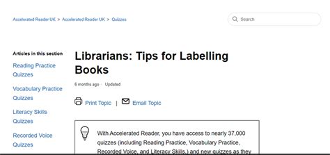 Accelerated Reader Resources Accelerated Reader Uk