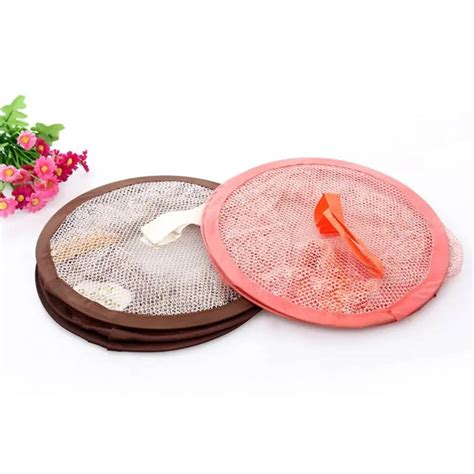 Badu Bg Сутиен с цип Кошница за сушене 3 слоя Поставка за сушене Мрежа за сушене на билки Черна