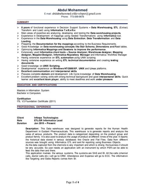 Abdul Etl Resume Pdf