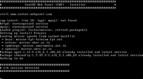 CentOS Web Panel All In One Free Web Hosting Control Panel For CentOS RHEL 6
