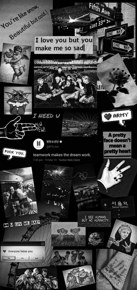 Wallpaper Aesthetic Bts