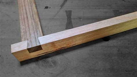 Single Dovetail Joint Easy To Make With Hand Tools R