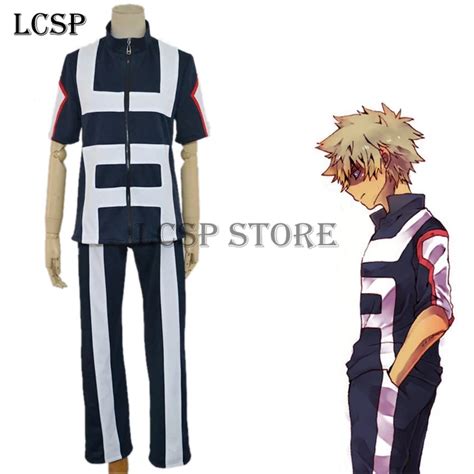 Lcsp My Hero Academia Bakugou Katsuki Cosplay Costume Japanese Anime