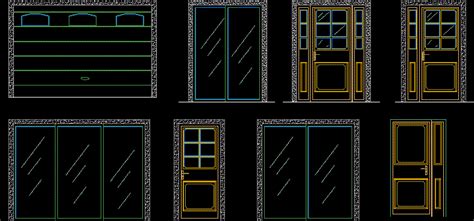 Doors DWG Block For AutoCAD Designs CAD