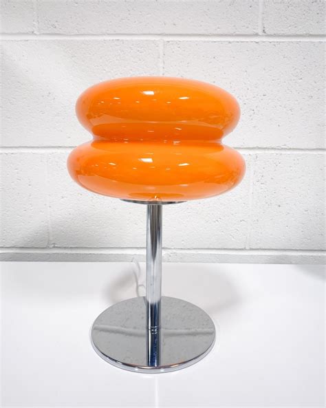 Vintage Style Orange Led Table Lamp Sunbeam Vintage Highland Park